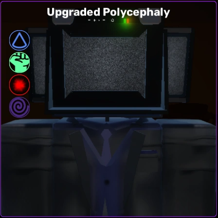 Upgraded Polycephaly (Upgraded Large TV Man) | Skibi Defense Wiki | Fandom