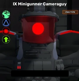 IX Minigunner CameraGuy | Skibi Defense Wiki | Fandom