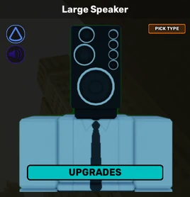Large Speaker | Skibi Defense Wiki | Fandom