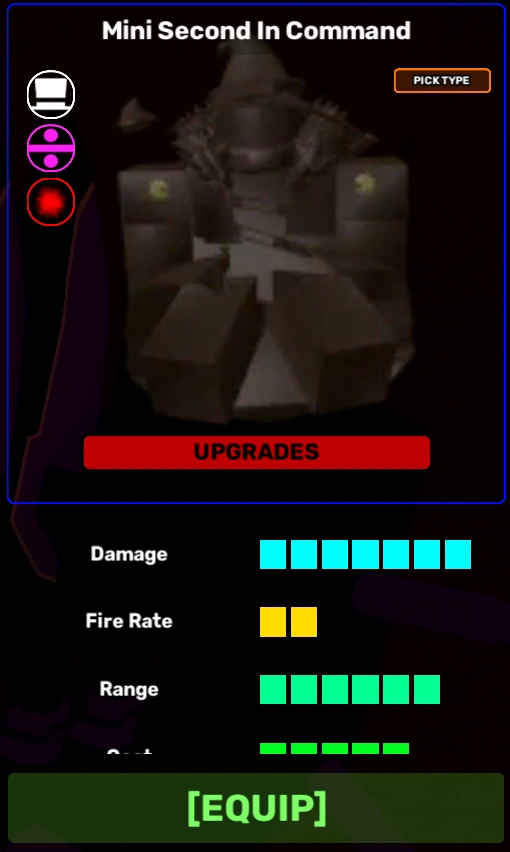 Mini Second in Command | Skibi Defense Wiki | Fandom