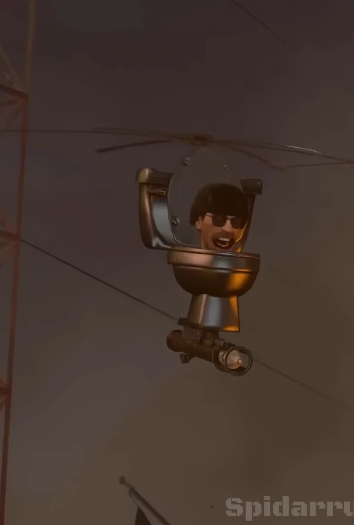 Helicopter Silver Rocketeer Uber Toilet | Skibidi Invasion Wiki | Fandom