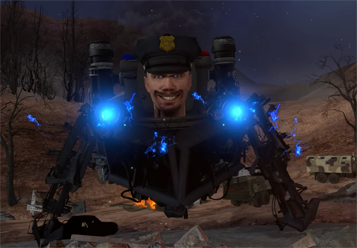 Police Strider Skibidi Toilet | Skibidi Multiverse Wiki | Fandom Police Strider Skibidi Toilet | Skibidi Multiverse Wiki | Fandom