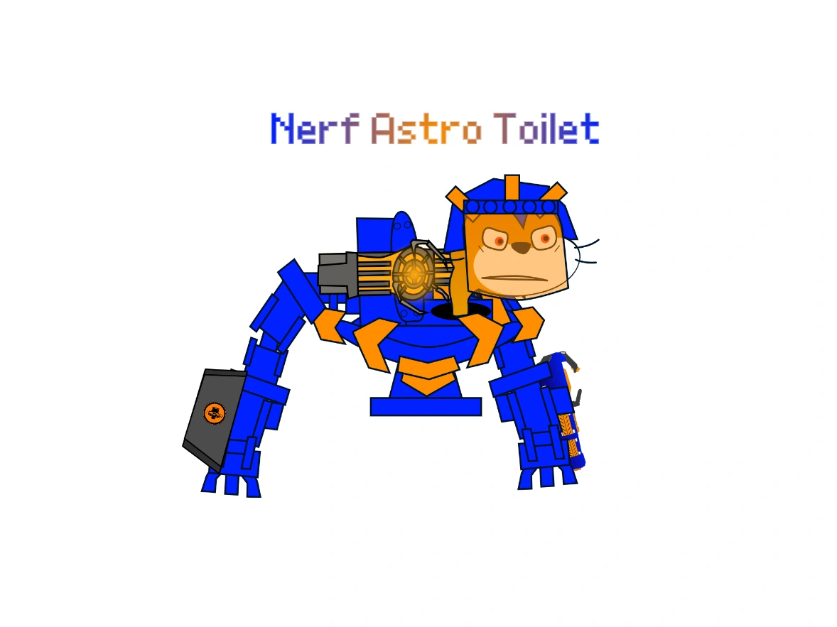Nerf Astro Toilet | Skibidi Toilet Fanon Wiki | Fandom