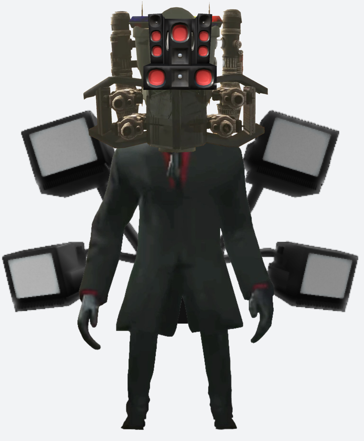 Larger Giant Mutant Police Speaker Toilet Skibidi Toilet Fanon Wiki