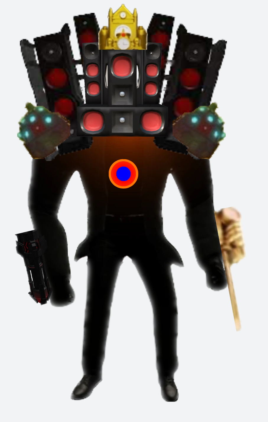 Hyper Titan Speaker Clockman | Skibidi Toilet Fanon Wiki | Fandom