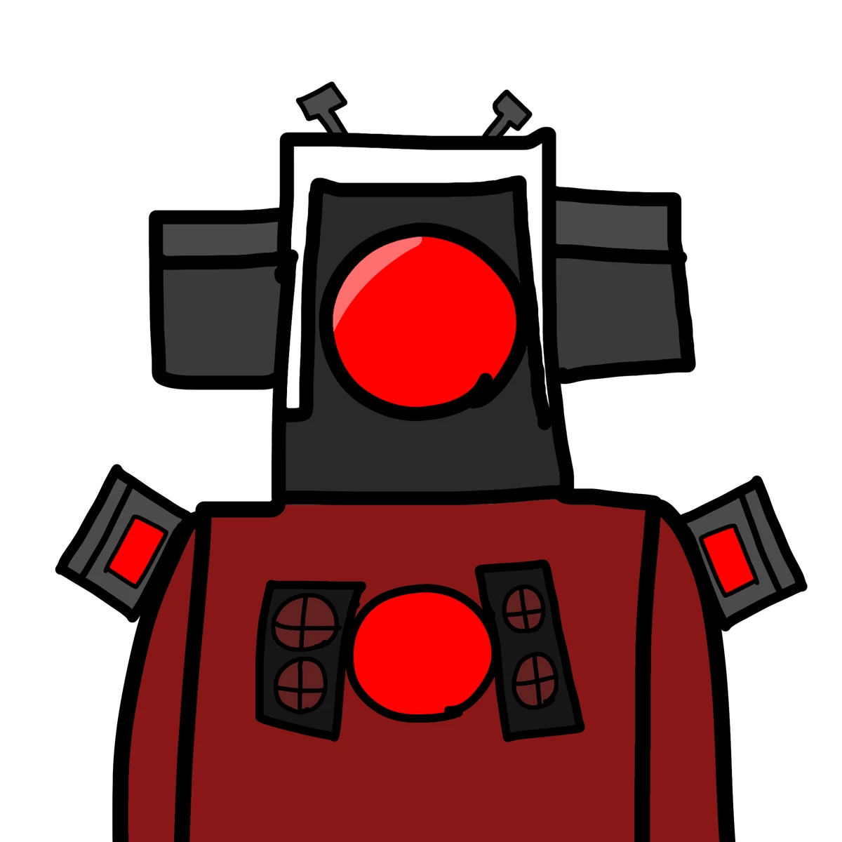 Red Titan Cameraman | Skibidi Toilet Fanon Wiki | Fandom