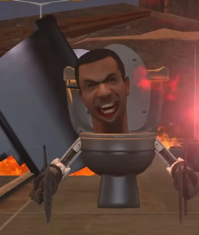 Silver Dual Buzzsaw Skibidi Toilet (SwOssum) | Skibidi Toilet Fanon ...