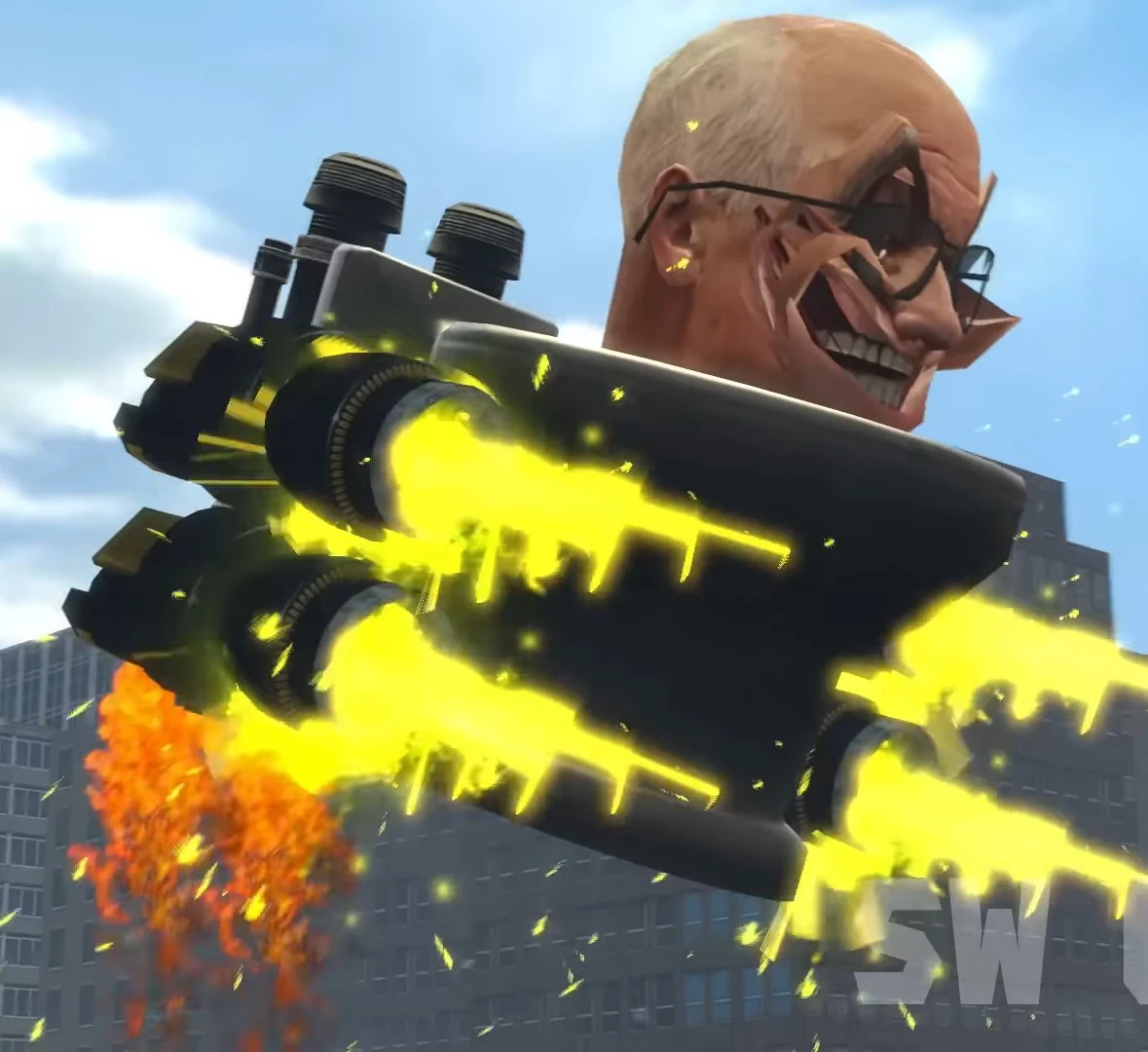 Quad-Laser Chief Scientist Skibidi Toilet Mech (SwOssum) | Skibidi ...