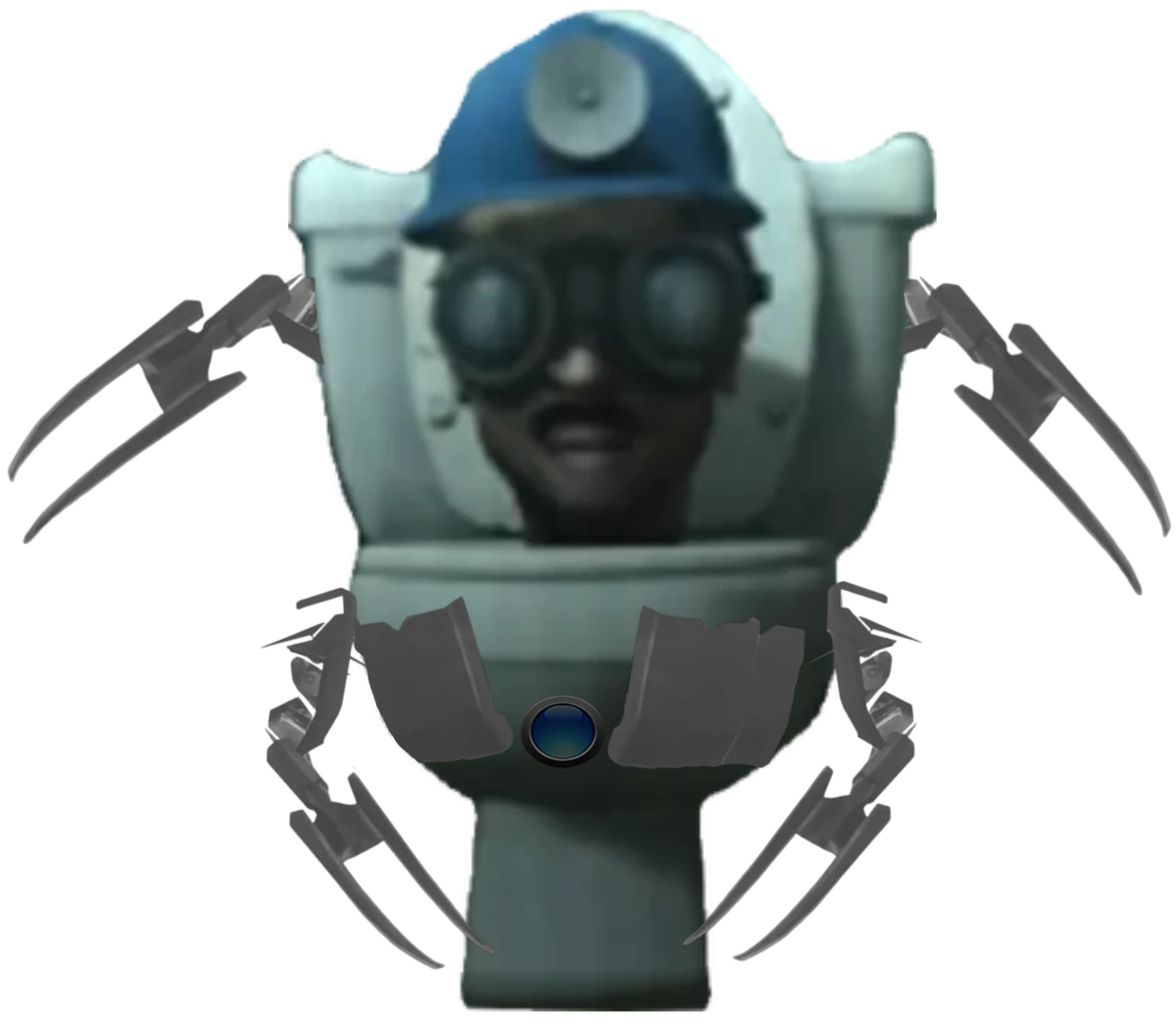 Blue Clawed Engineer Toilet | Skibidi Toilet Fanon Wiki | Fandom