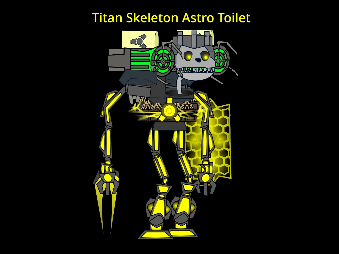 Titan Skeleton Astro Toilet | Skibidi Toilet Fanon Wiki | Fandom