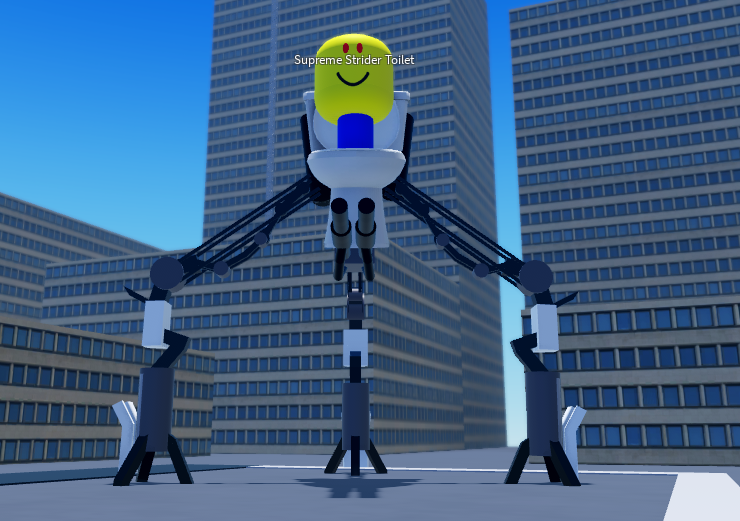 Supreme Strider Toilet | Skibidi Toilet Siege Defense Wiki | Fandom Supreme Strider Toilet | Skibidi Toilet Siege Defense Wiki | Fandom