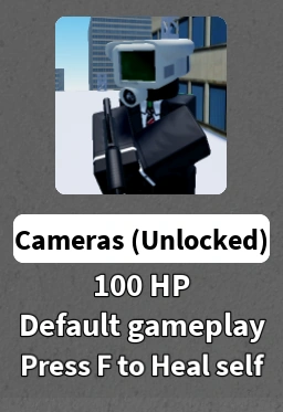 Cameras | Skibidi Toilet Siege Defense Wiki | Fandom