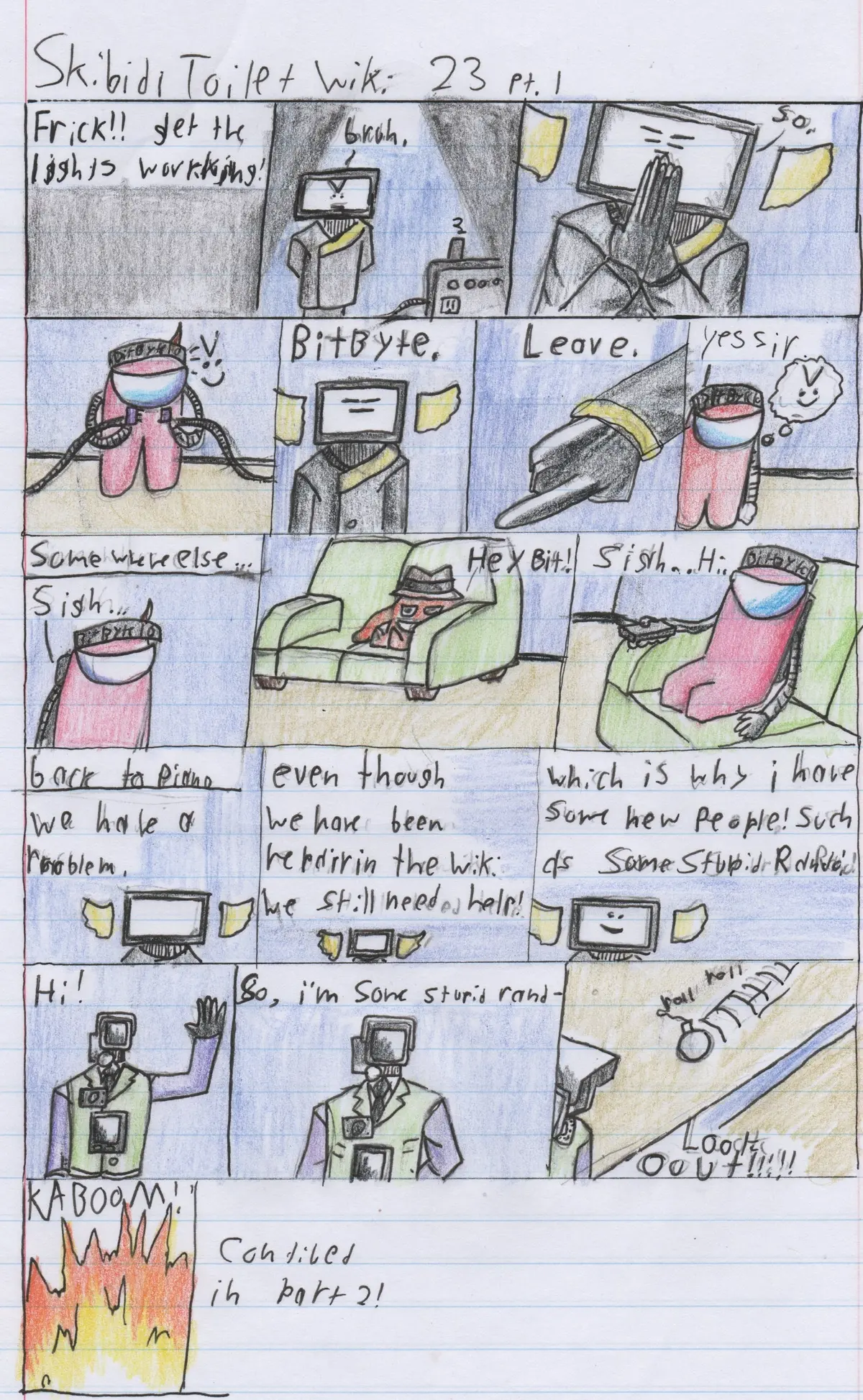 Skibidi Toilet Wiki 23 | Skibidi Toilet Wiki Comic Series Wiki | Fandom