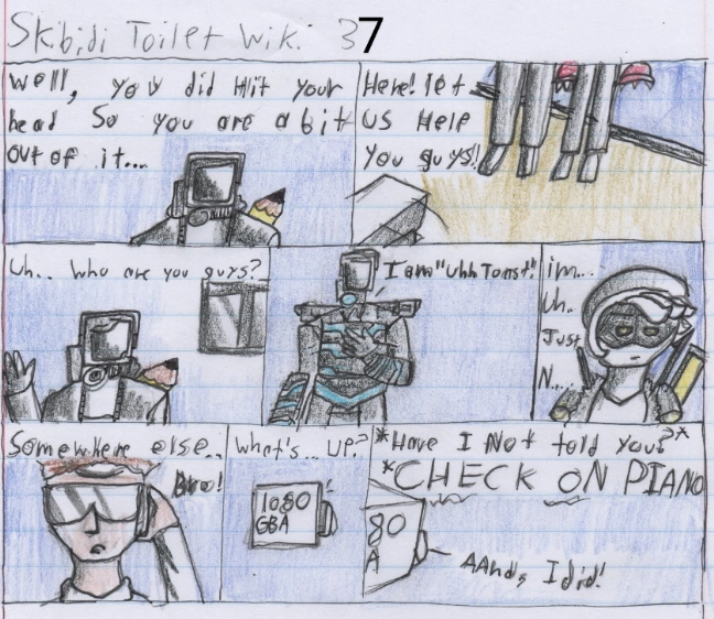 Skibidi Toilet Wiki 37 Skibidi Toilet Wiki Comic Series Wiki Fandom