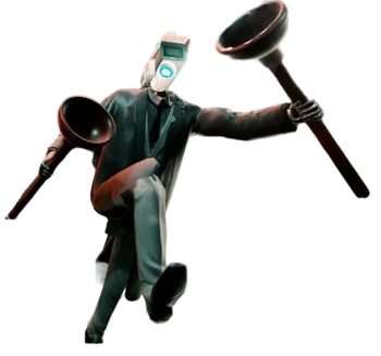 Plungerman | Skibidi toilet zombie universe Wiki | Fandom
