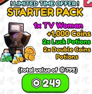Starter Pack | Skibidi tower defense Wiki | Fandom