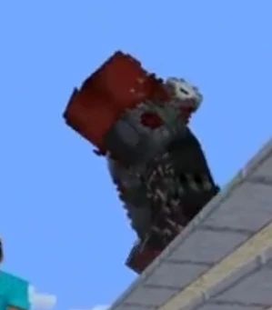 TITAN Red Robot man | Skidibi Steve Wiki | Fandom