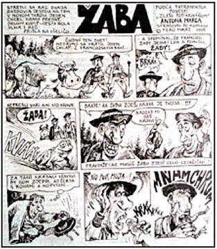 Žaba | Skomiksdb Wiki | Fandom