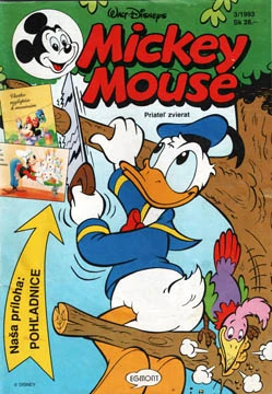 Mickey Mouse 1993/03 | Skomiksdb Wiki | Fandom