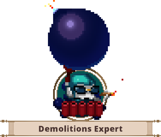 Demolitions Expert | Skul: The Hero Slayer Wiki | Fandom
