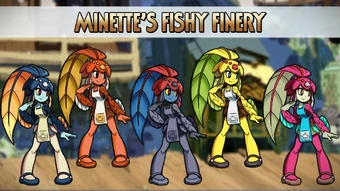 Minette Skullgirls Variants