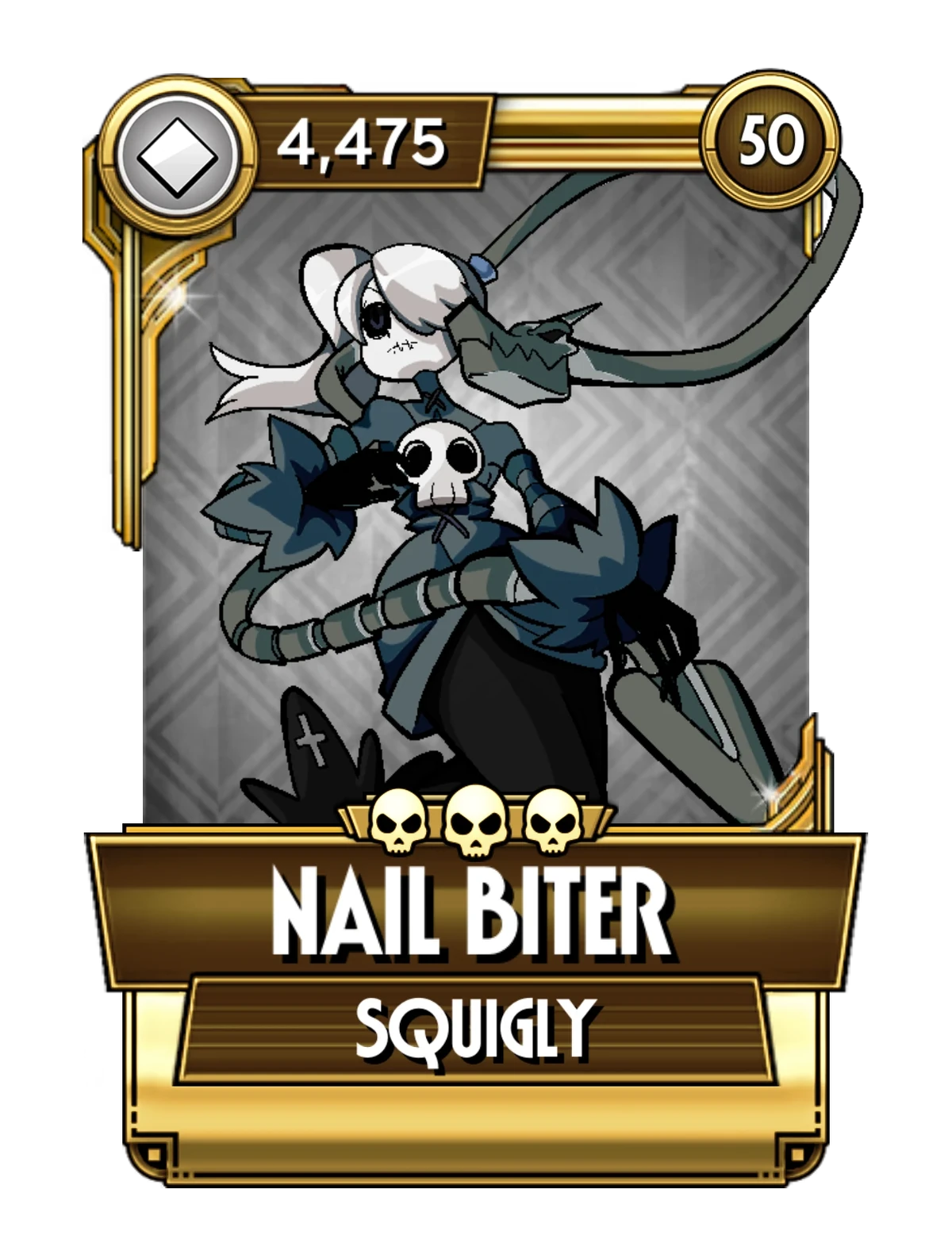 Nail Biter | SkullgirlsMobile Wiki | Fandom