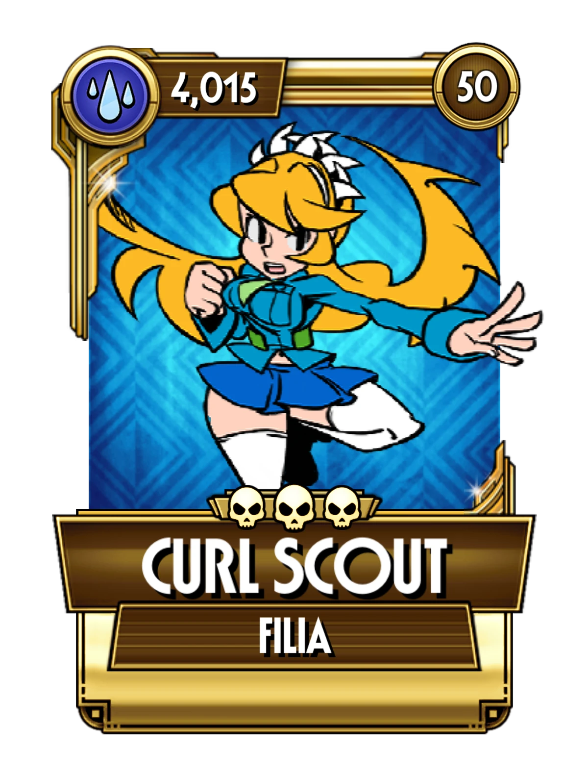 Curl Scout | SkullgirlsMobile Wiki | Fandom