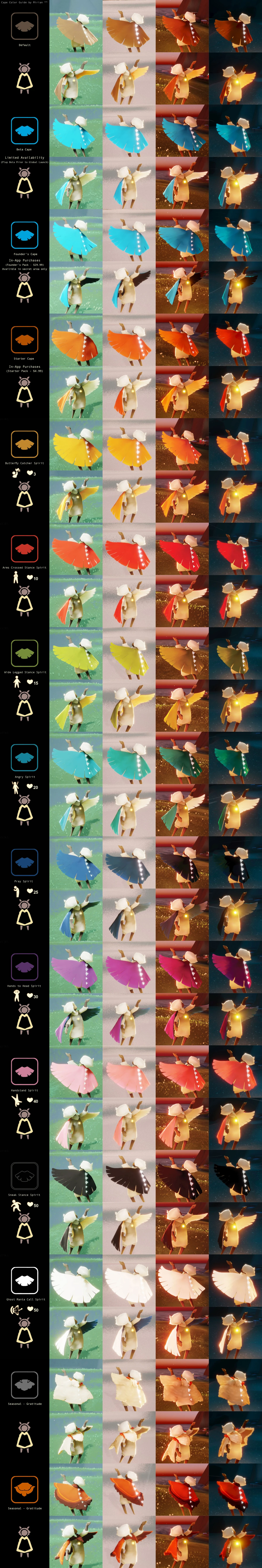 Capes | Sky: Children of the Light Wiki | Fandom