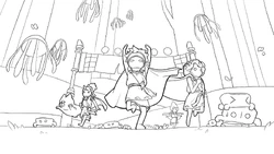 infected sky coloring pages