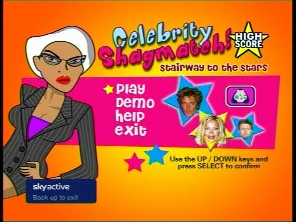 Celebrity Shagmatch | Sky Gamestar Wiki | Fandom