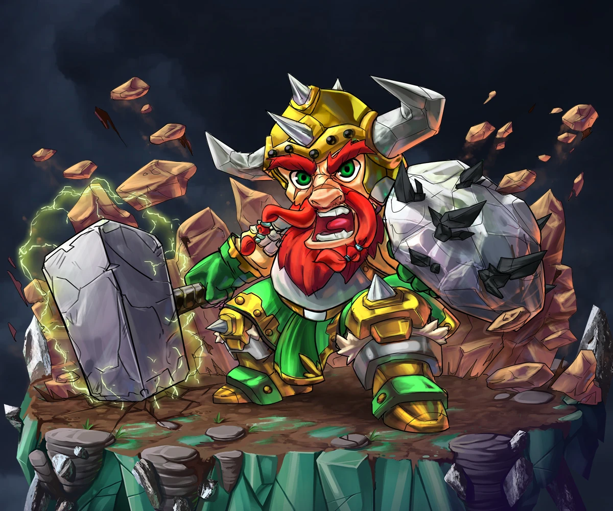 Mighty Dwarf, Earth Elemental | Skydoms Wiki | Fandom