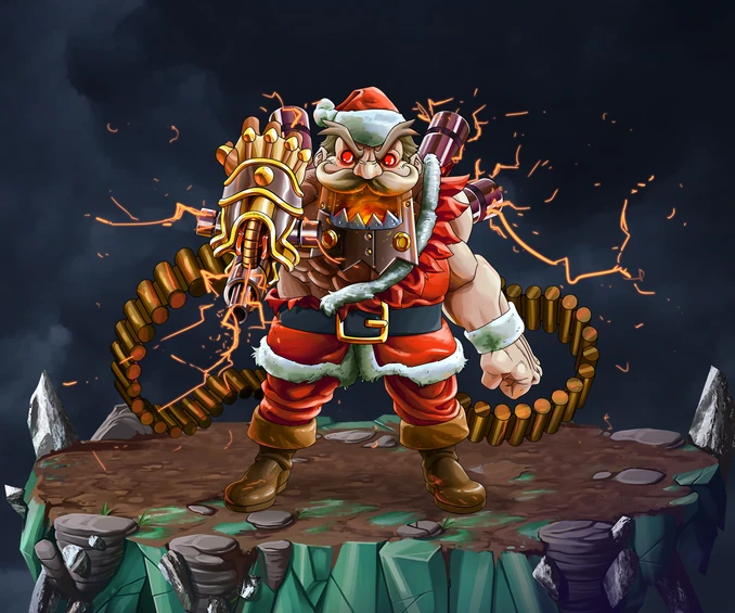 Insane Cyborg Santa | Skydoms Wiki | Fandom