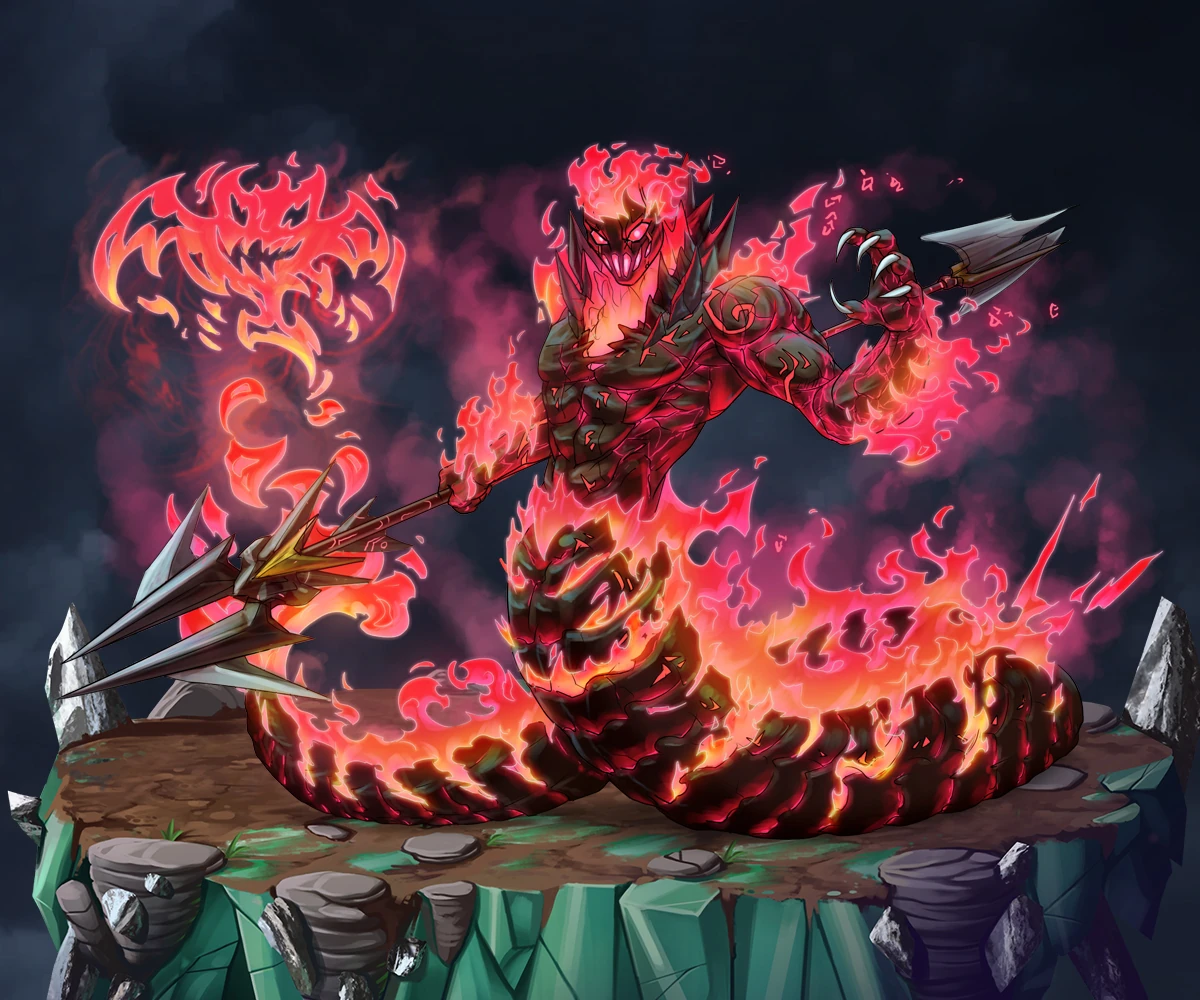 Salamander, Fire Elemental | Skydoms Wiki | Fandom