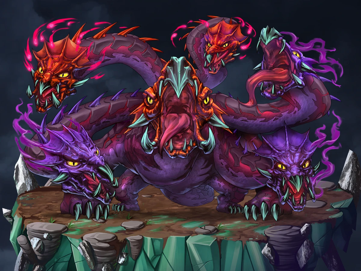 Deadly Bite Elemental Hydra | Skydoms Wiki | Fandom