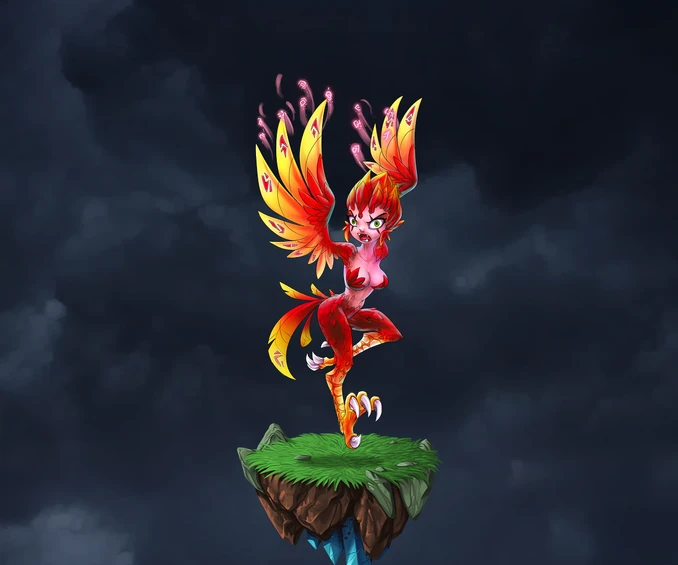 Royal Magic Harpy | Skydoms Wiki | Fandom