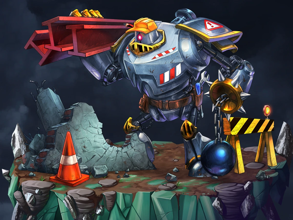 Steam Buster, the Builder | Skydoms Wiki | Fandom