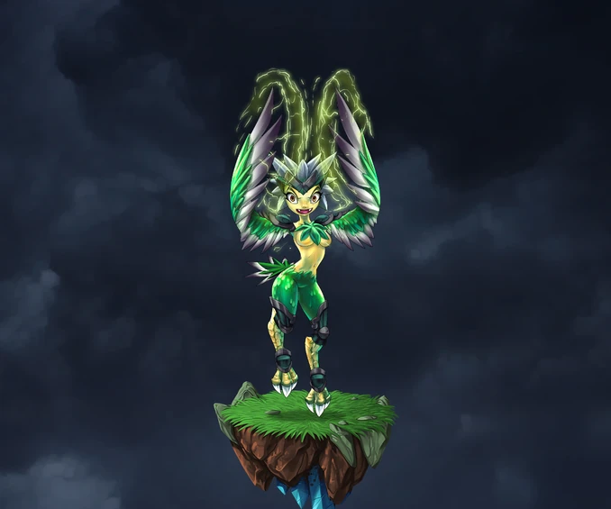Royal Mighty Harpy | Skydoms Wiki | Fandom