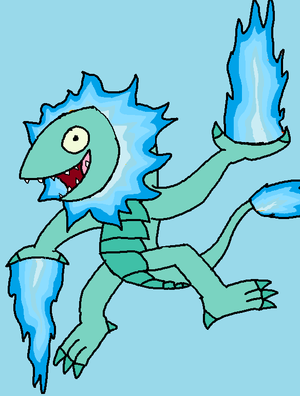 Blue Nova Frill Grill | Skylander Character Creator Wiki | Fandom