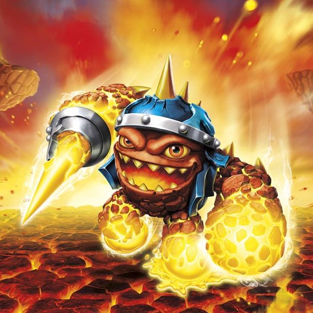 Skylanders Legendary Eruptor