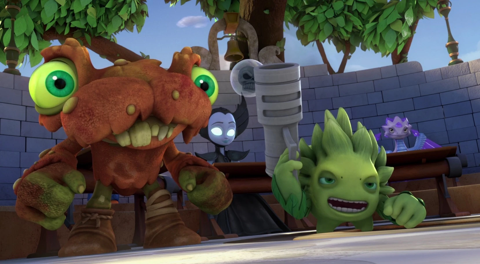 Food Fight Skylanders