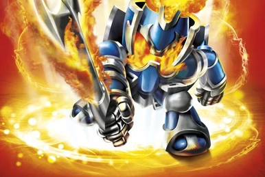 Skylander Flamejante Skylanders~ FLAMESLINGER Exclusive Golden