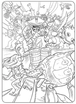 skylanders wham shell coloring pages