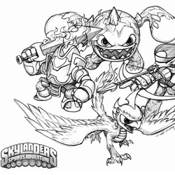 Flashwing Coloring Pages