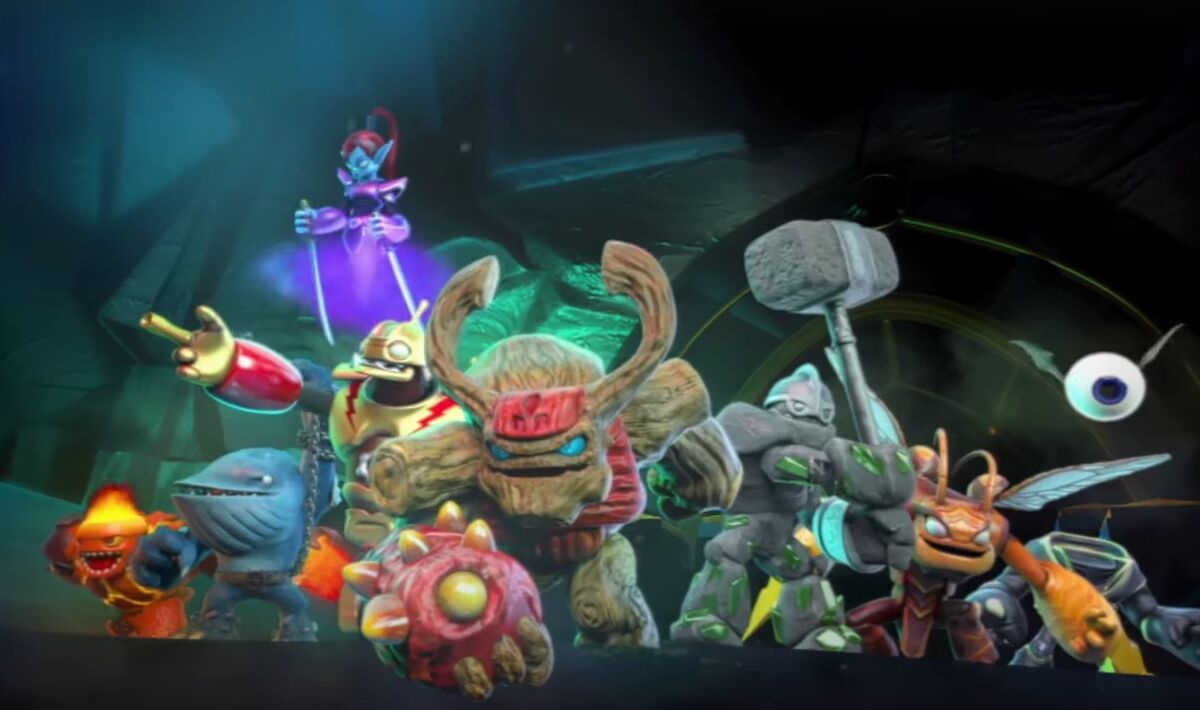 Skylanders giants characters store