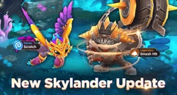 Scratch Skylanders Box