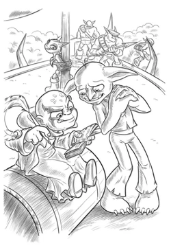 skylanders giants coloring pages sprocket specialists