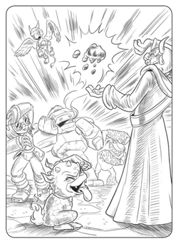 skylanders giants coloring pages sprocket specialists