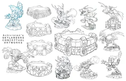 skylanders coloring pages prism breakthrough