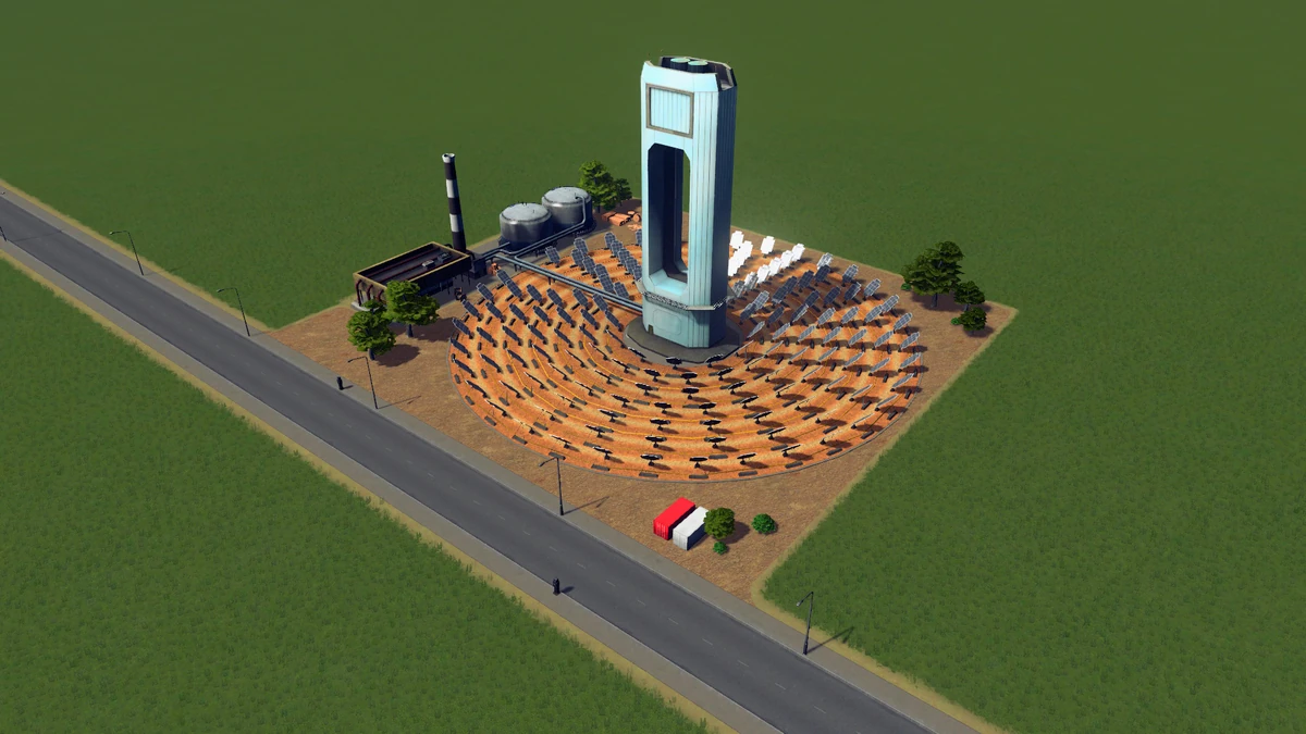 Solar power plant | Skylines Wikia | Fandom