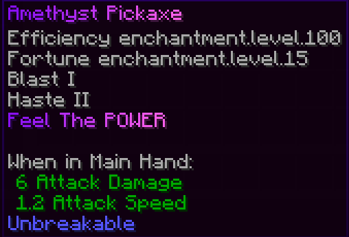 Amethyst Pickaxe | Skylodge Wiki | Fandom